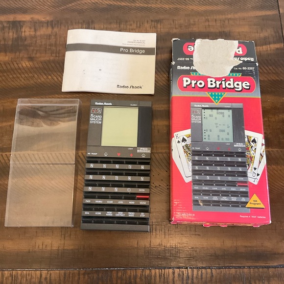 Radio Shack | Video Games & Consoles | Pro Bridge Handheld Console ...